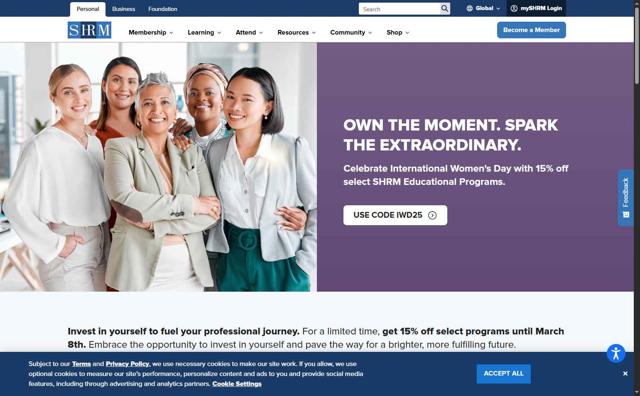SHRM Discount Codes - 50% Off (1 Verified) Sep 2025