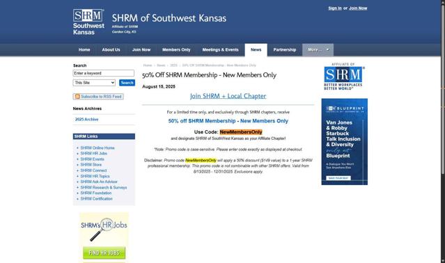 SHRM Discount Codes - 15% Off (3 Verified) Oct 2025