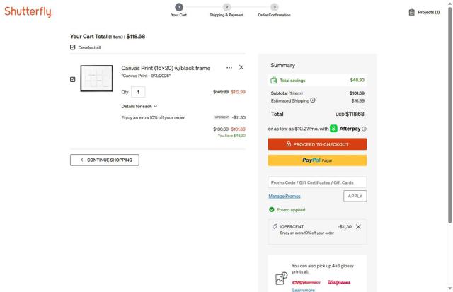 Shutterfly Promo Codes (5 Verified) - 10% Off Sep 2025