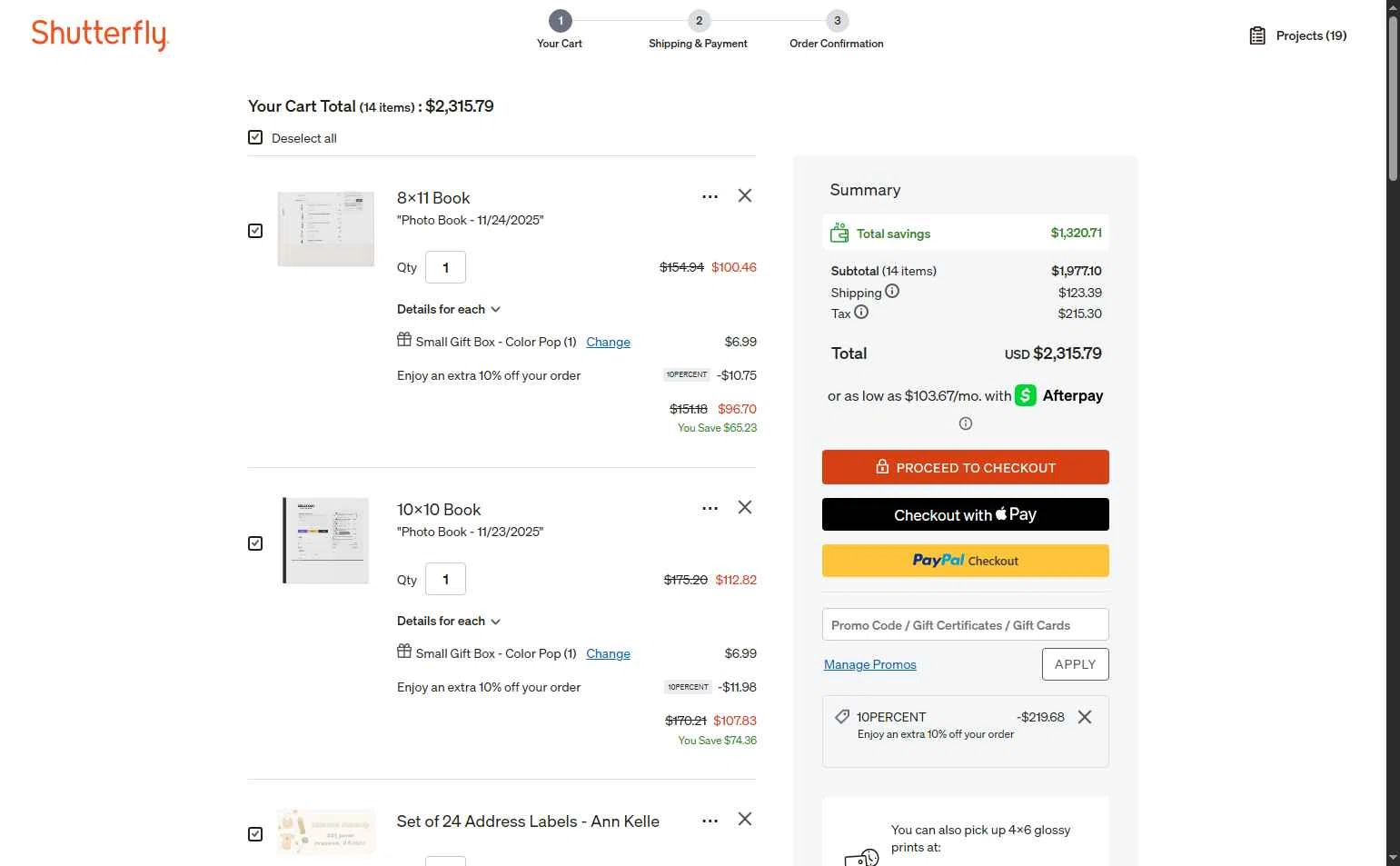 Shutterfly Promo Codes - 10% Off (4 Verified) Jan 2026