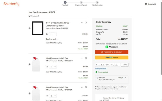 Shutterfly Promo Codes (5 Verified) - 10% Off Aug 2025