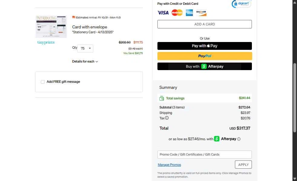 Shutterfly Promo Codes - 10% Off (5 Verified) Nov 2025