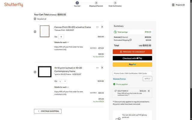 Shutterfly Promo Codes (5 Verified) - 10% Off Sep 2025