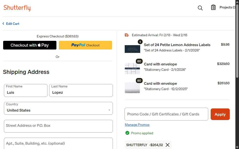 Shutterfly Promo Codes - 10% Off (4 Verified) Mar 2026