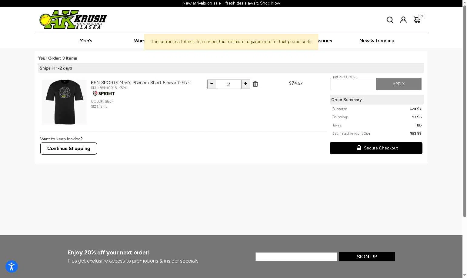 Sideline Store Promo Codes - 20% Off (Verified) May 2026