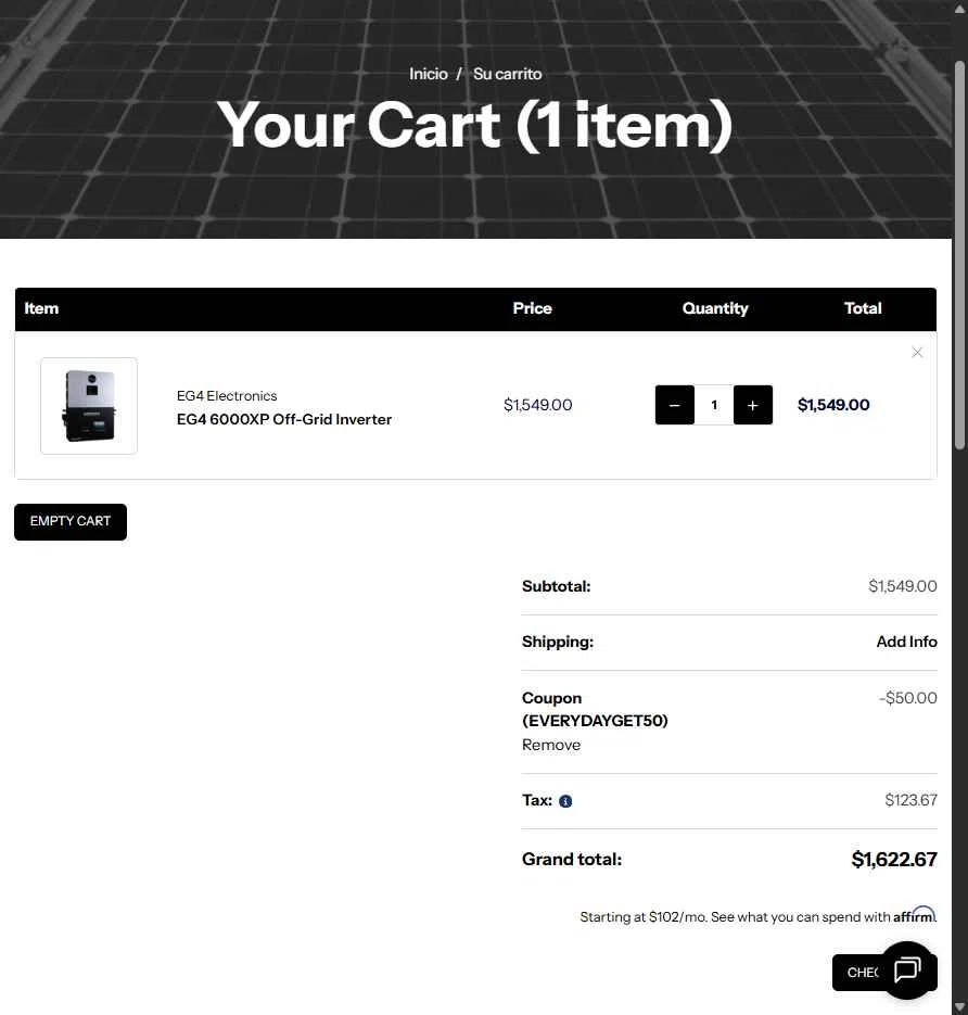 Signature Solar Promo Code - $50 Off (Verified) Jan 2026