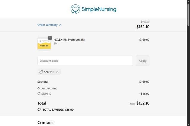 Simple Nursing Promo Codes - 10% Off Oct 2025