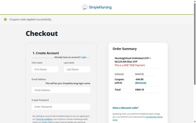 Simple Nursing Promo Codes - 15% Off Jun 2025