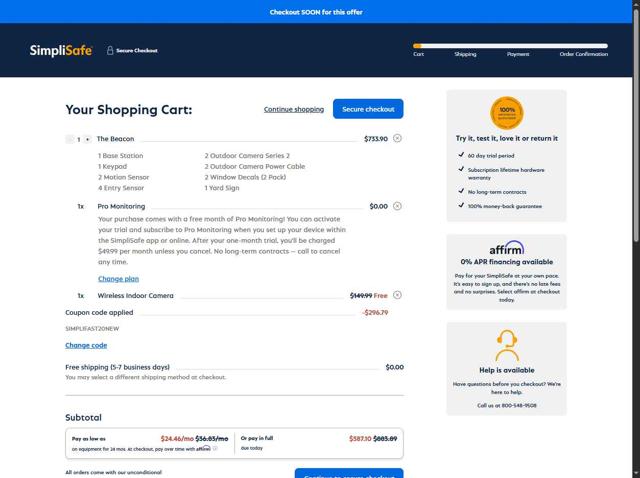 SimpliSafe Promo Codes (5 Verified) - 50% Off Sep 2025