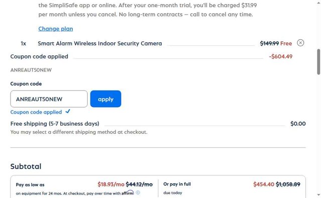 SimpliSafe Promo Codes (5 Verified) - 30% Off Jun 2025
