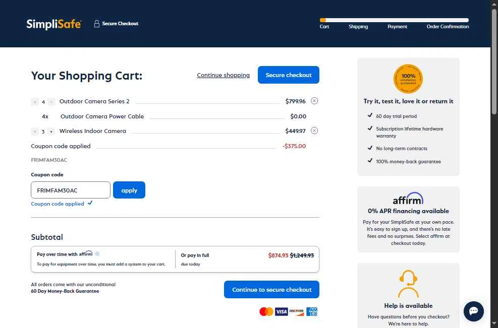SimpliSafe Promo Codes - 50% Off (2 Verified) Jan 2026