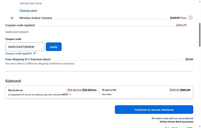 SimpliSafe Promo Codes (5 Verified) - 50% Off Sep 2025
