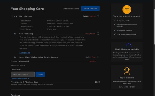 SimpliSafe Promo Codes (6 Verified) - 50% Off Jun 2025