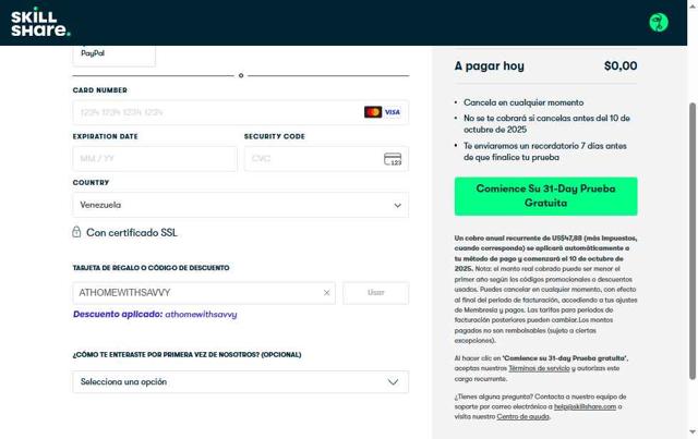 Skillshare Promo Codes - 30% Off (19 Verified) Sep 2025