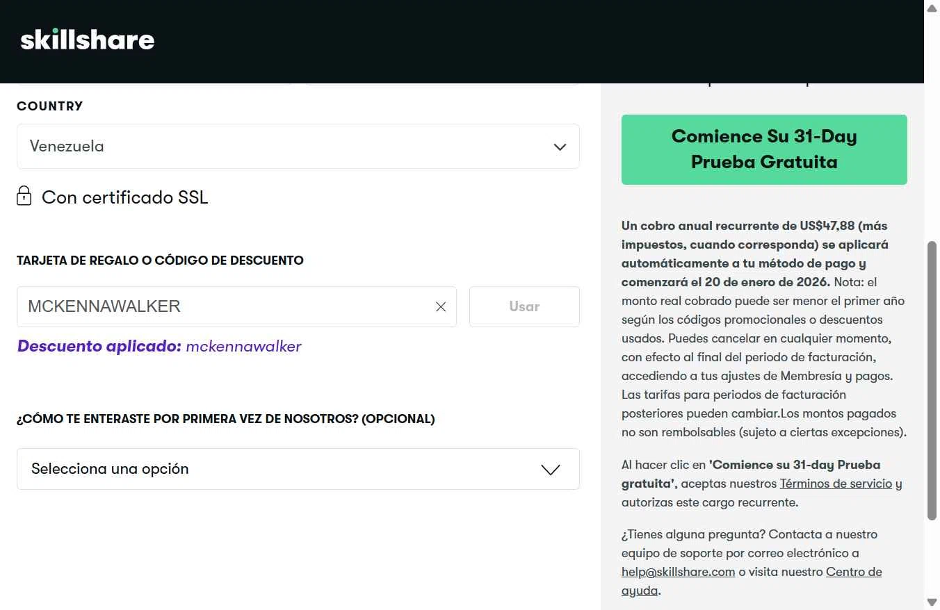 Skillshare Promo Codes - 30% Off (16 Verified) Jan 2026