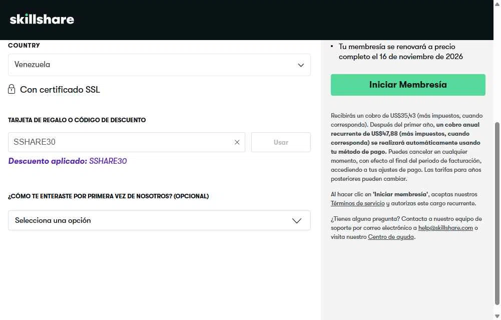 Skillshare Promo Codes - 30% Off (17 Verified) Dec 2025