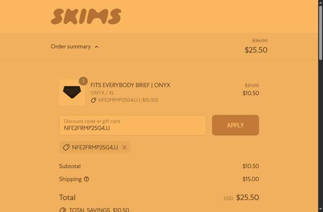 SKIMS Promo Codes (1 Verified) - 50% Off w/Code Jul 2025