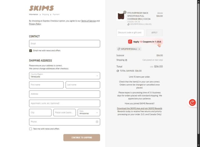 SKIMS Promo Codes (1 Verified) - 50% Off w/Code Jul 2025