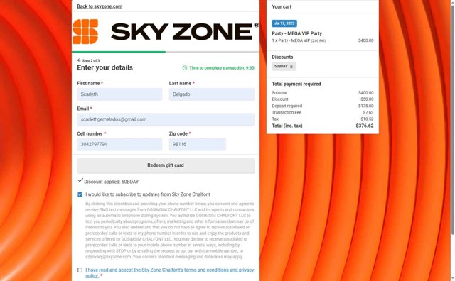 Sky Zone Promo Codes (2 Verified) - $50 Off w/Code Jul 2025