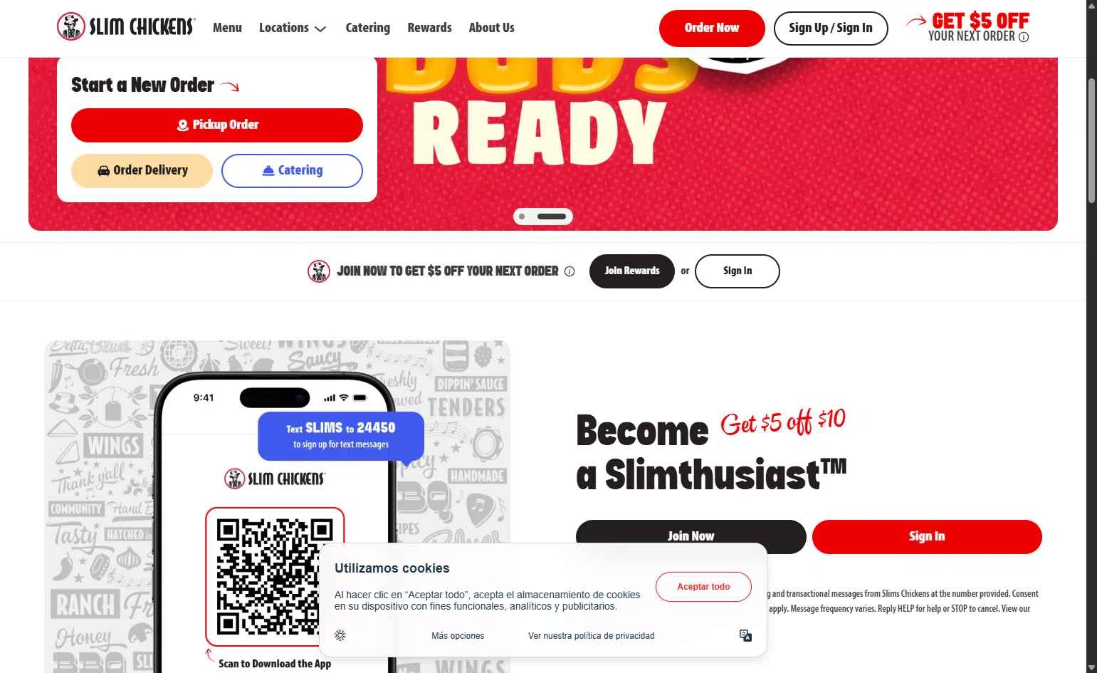 Slim Chickens w/Code Coupons & Discounts Mar 2026