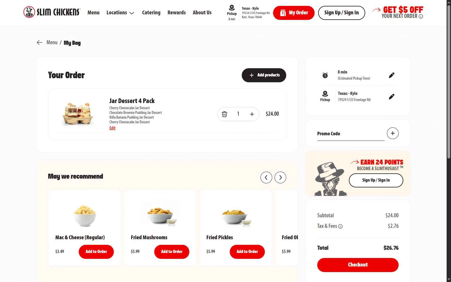 Slim Chickens w/Code Coupons & Discounts Mar 2026