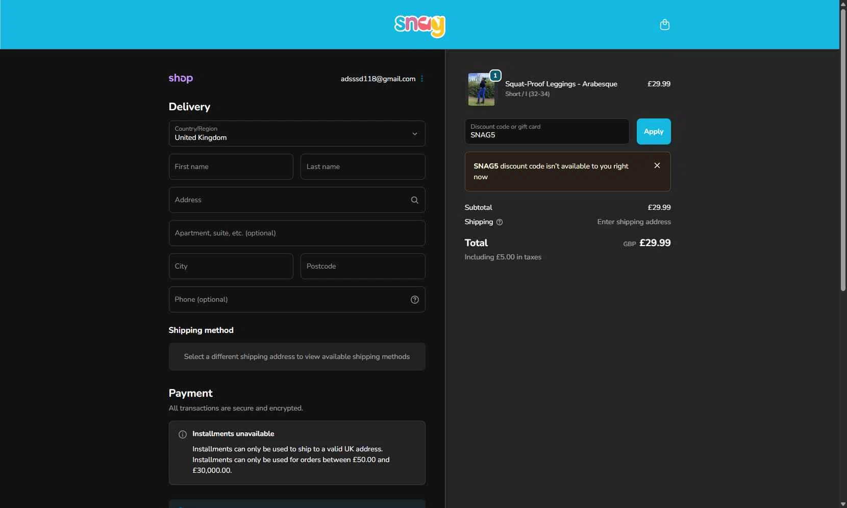 Snag Tights Promo Codes - $5 Off (1 Verified) Nov 2025