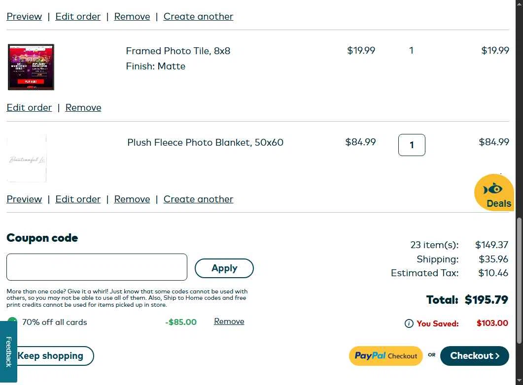 SnapFish Promo Codes - 70% Off (37 Verified) Nov 2025