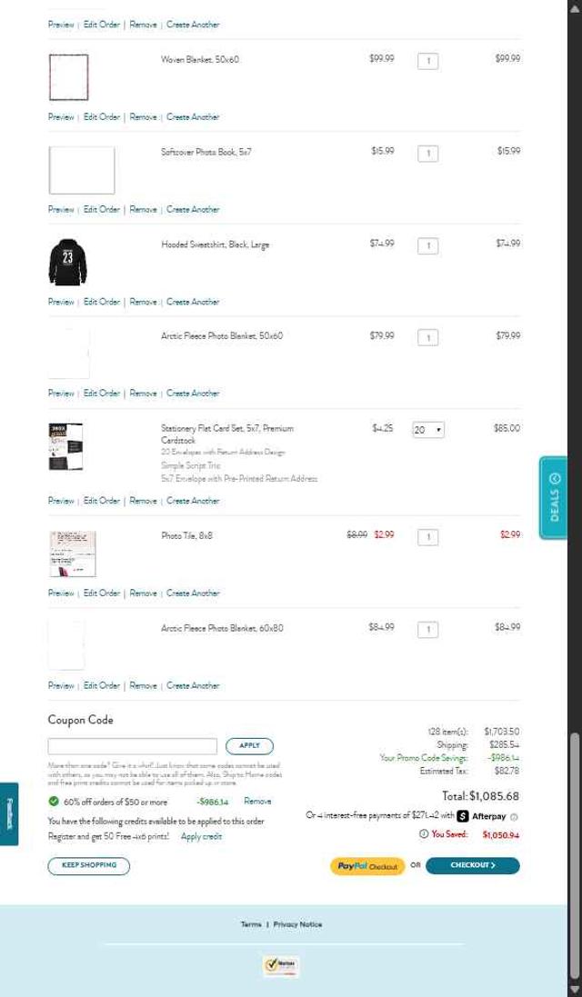 SnapFish Promo Codes (31 Verified) - 70% Off w/Code Sep 2025