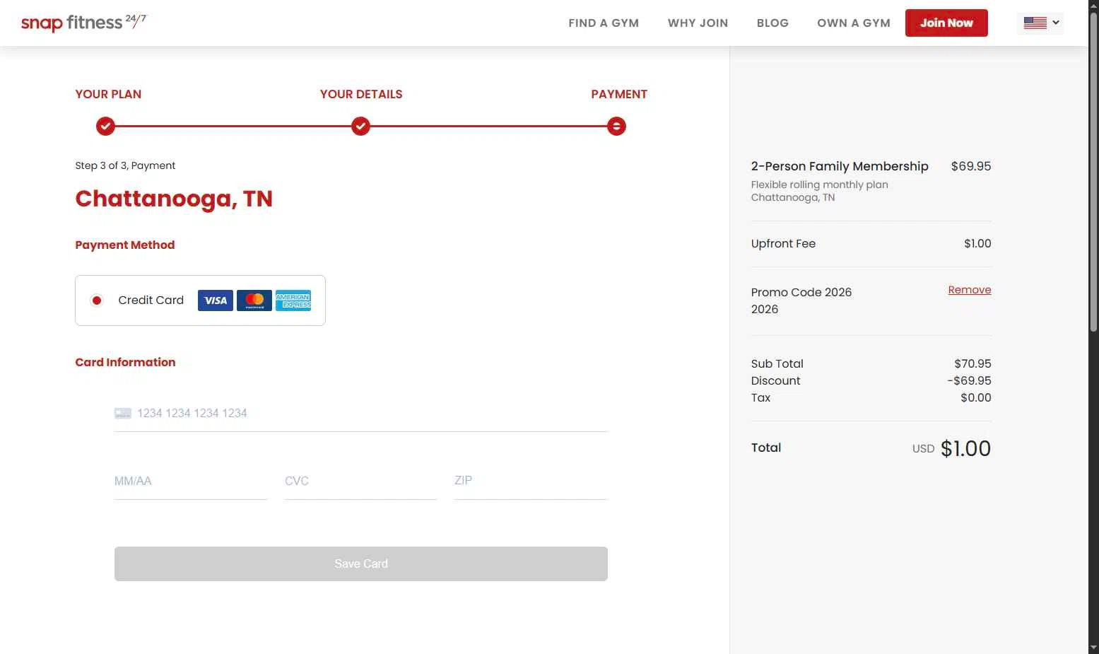 Snap Fitness Promo Codes - 25% Off Coupons Mar 2026
