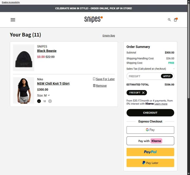 Snipes USA Promo Codes (2 Verified) - 10% Off Sep 2025