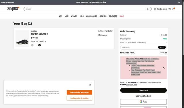 Snipes USA Promo Codes (2 Verified) - 10% Off Oct 2025
