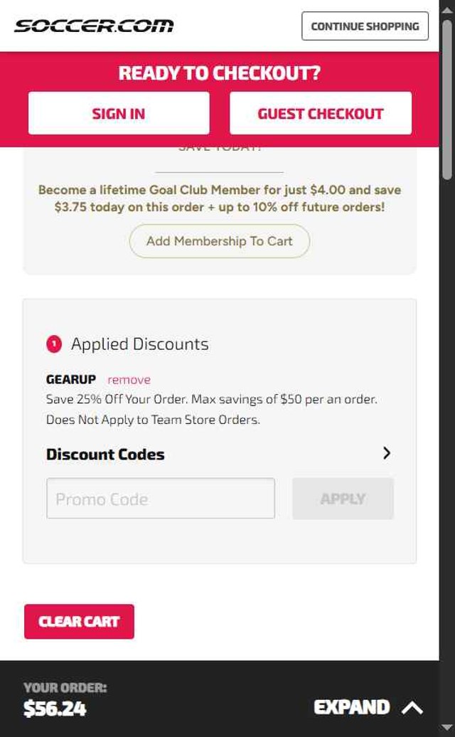 Soccer.com Promo Codes - 20% Off (12 Verified) Aug 2025
