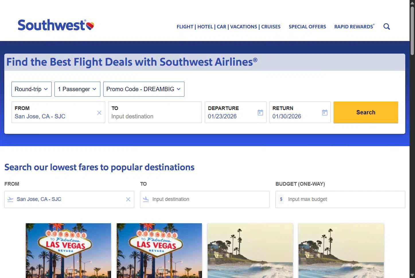 Southwest Airlines Promo Code - 40% Off Feb 2026