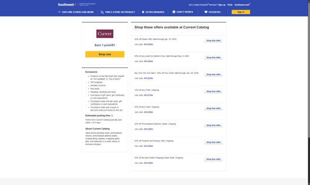 Southwest Airlines Promo Codes - 20% Off Jun 2025