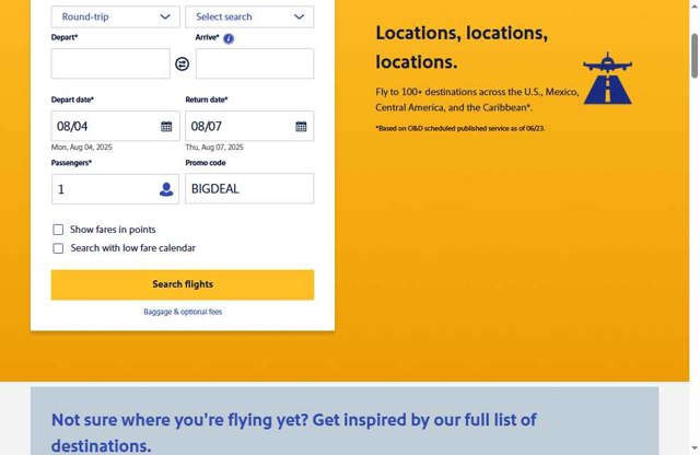 Southwest Airlines Promo Codes - 50% Off Jul 2025