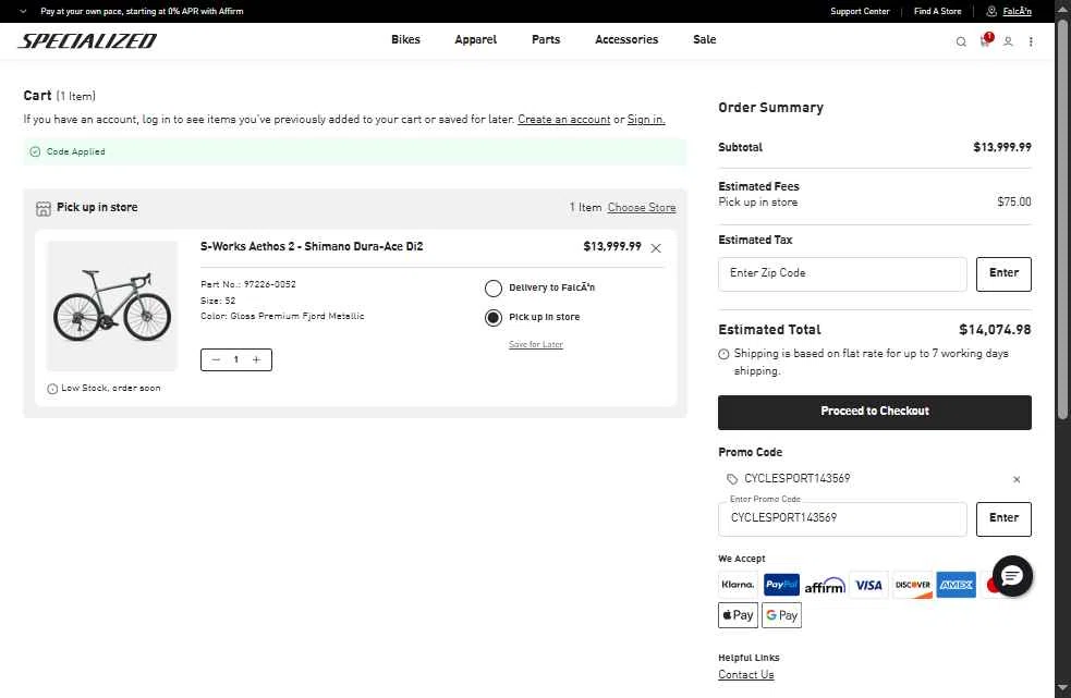 Specialized Promo Codes (2 Verified) - $10 Off Oct 2025