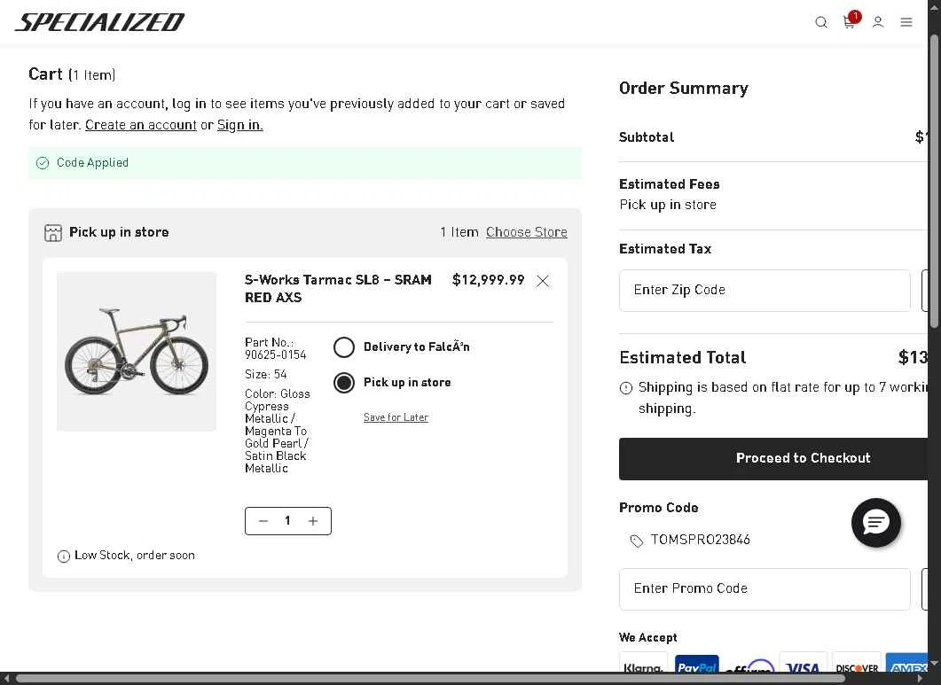 Specialized Promo Codes (2 Verified) - 15% Off Oct 2025