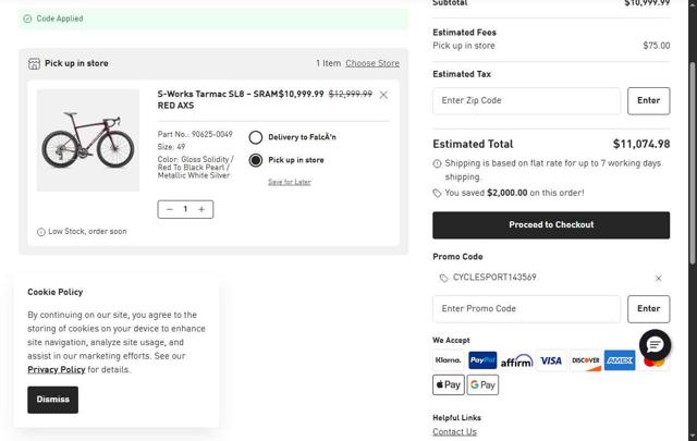 Specialized Promo Codes (2 Verified) - $10 Off Oct 2025