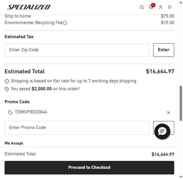 Specialized Promo Codes (2 Verified) - $10 Off Sep 2025