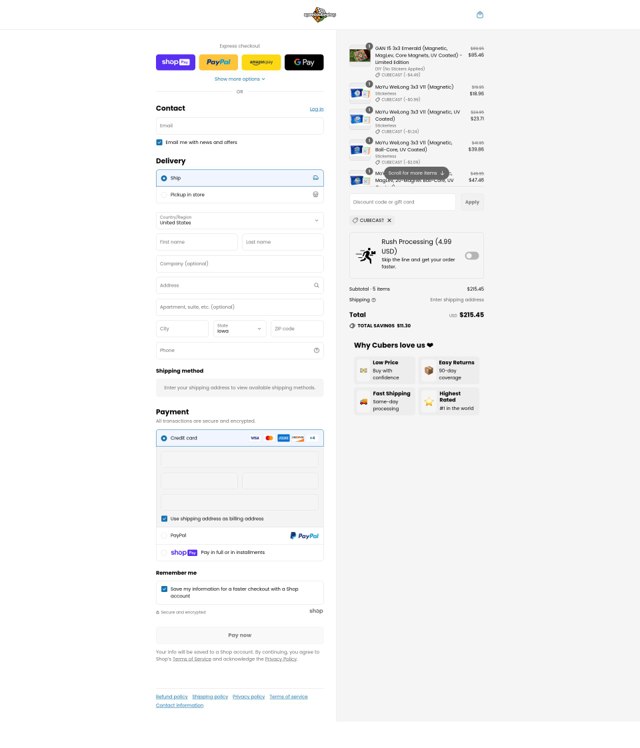 SpeedCubeShop Promo Codes - 5% Off (Verified) Jul 2025