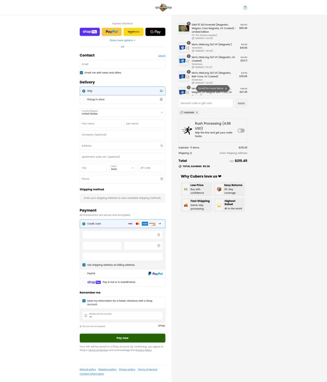 SpeedCubeShop Promo Codes - 5% Off (Verified) Jul 2025