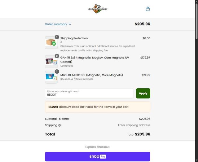 SpeedCubeShop Promo Codes - 5% Off (Verified) Jun 2025