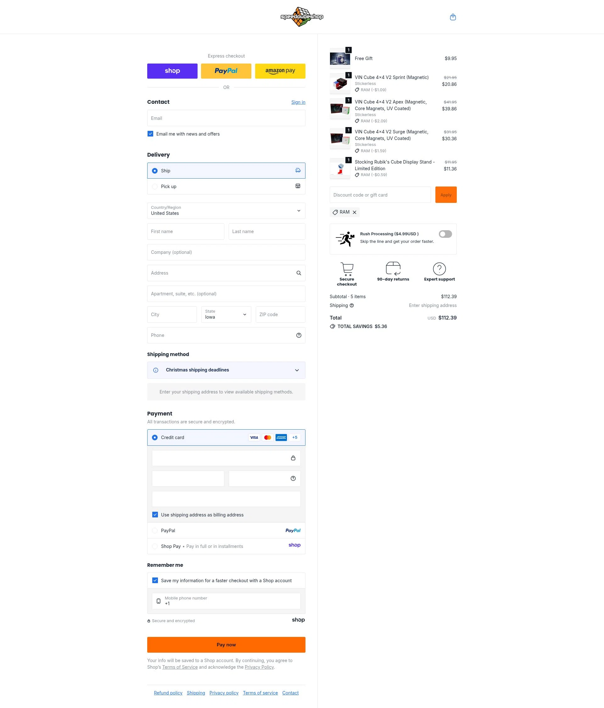 SpeedCubeShop Promo Code - 10% Off (29 Verified) Dec 2025
