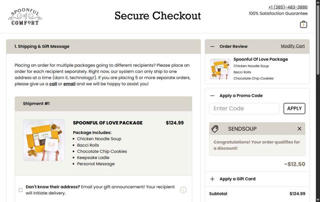 Spoonful of Comfort Promo Codes - $10 Off Coupons Oct 2025