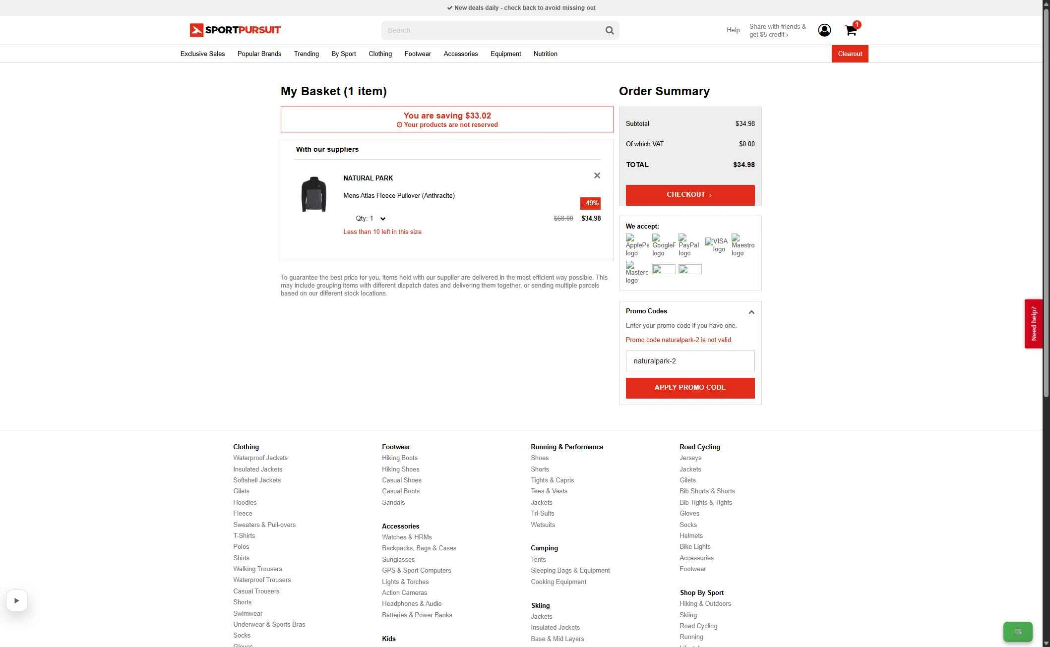 SportPursuit Promo Codes - 20% Off (3 Verified) June 2026
