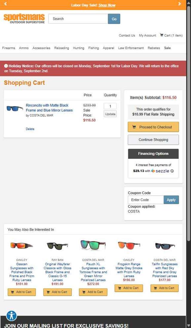 Sportsman's Outdoor Superstore Coupons - 50% Off Sep 2025