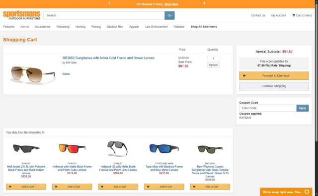 Sportsman's Outdoor Superstore Coupons - $600 Off May 2025