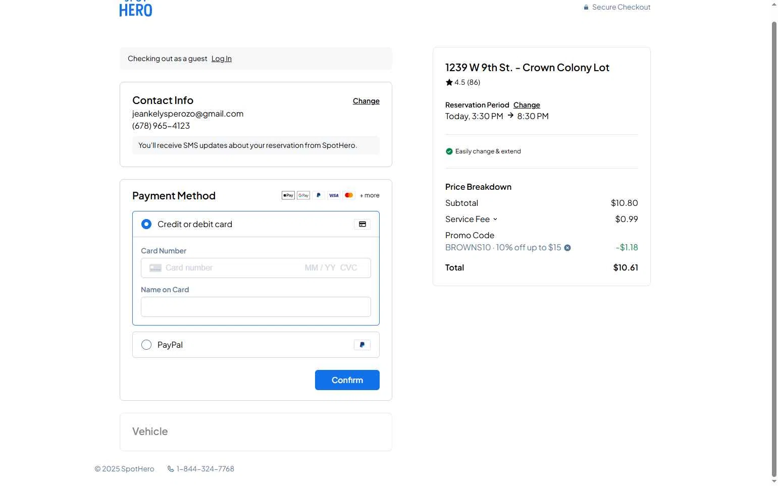 SpotHero Promo Codes - 10% Off (4 Verified) Nov 2025