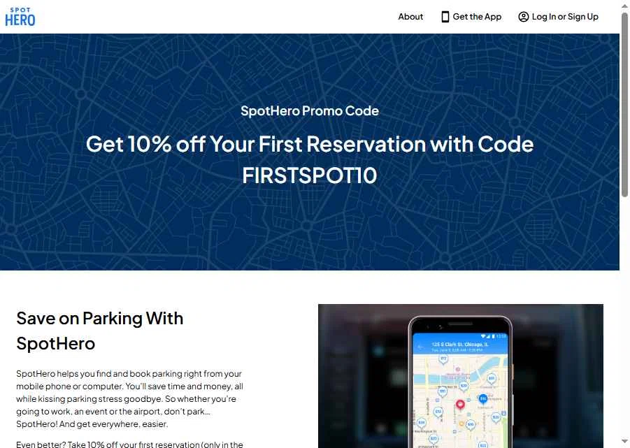 SpotHero Promo Codes - 10% Off (3 Verified) Dec 2025