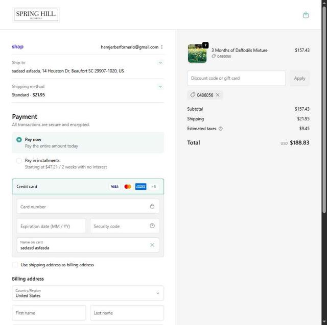 Spring Hill Nursery Promo Codes - 50% Off Oct 2025